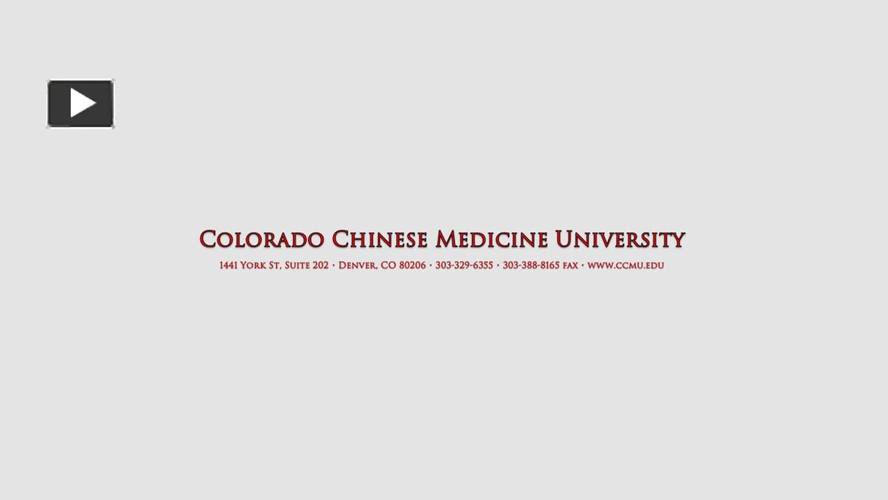 PPT – The Transformative Pathways of the Doctor of Acupuncture (DAc ...