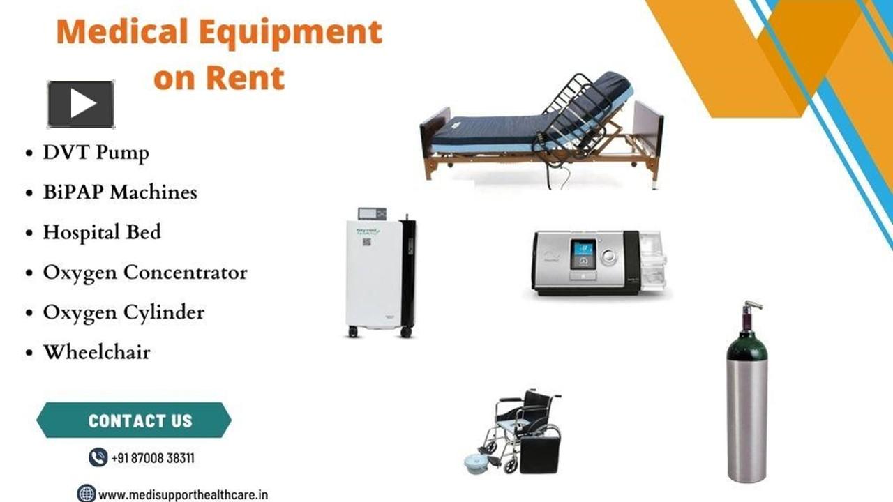 Rental Medical Equipment Provider in Delhi presentation | free to download