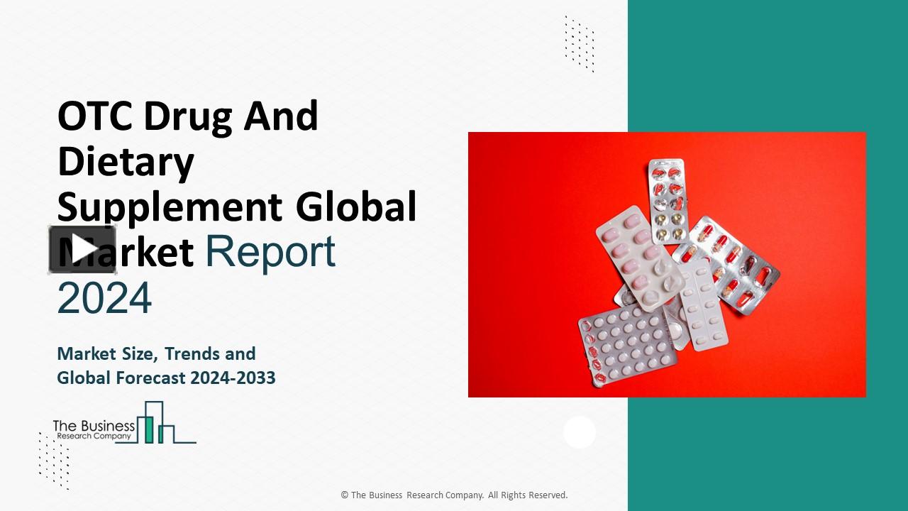 OTC Drug And Dietary Supplement Market Size, Opportunities And Scope By ...