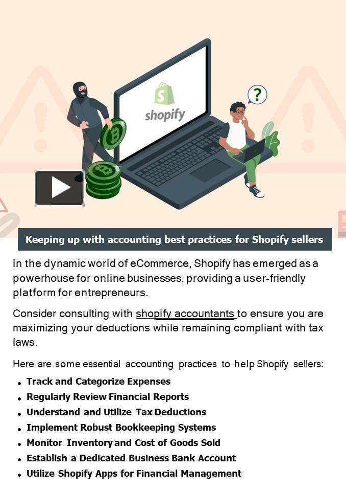 PPT – Keeping up with accounting best practices for Shopify sellers ...