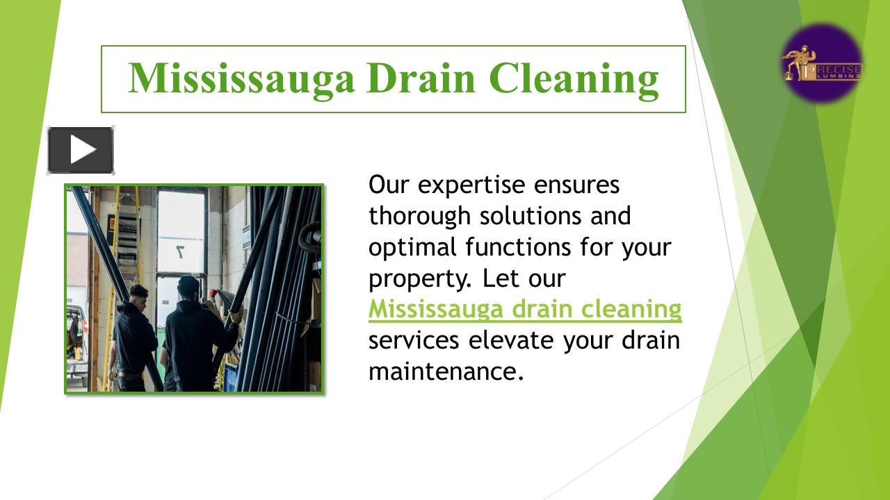 Mississauga Drain Cleaning presentation | free to download