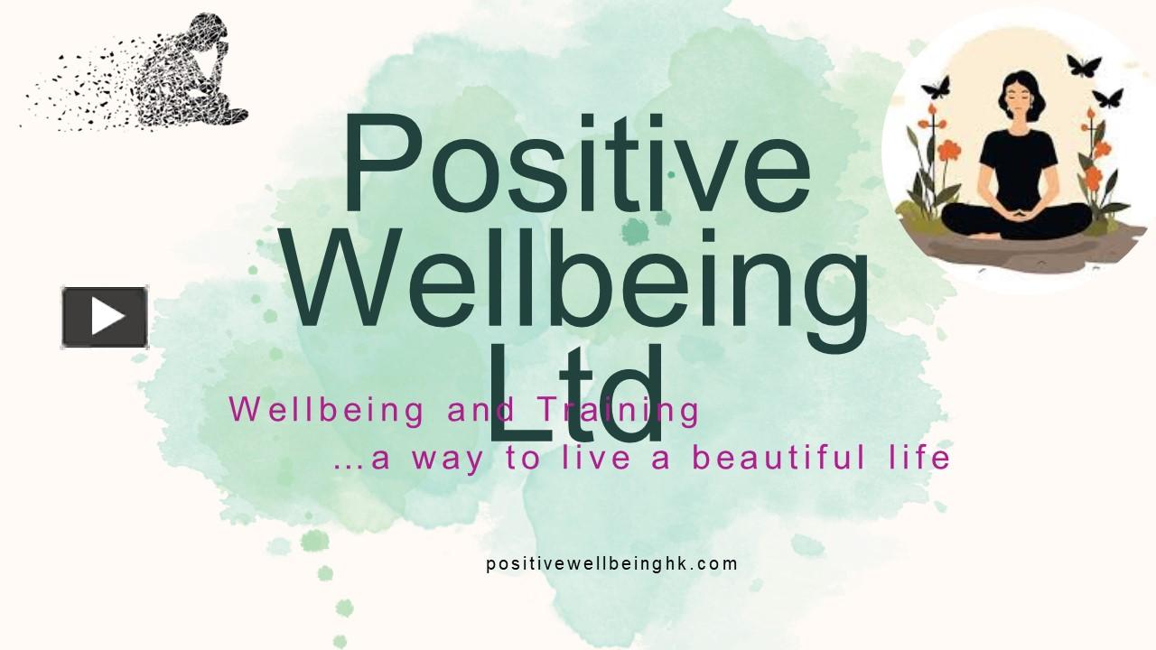 PPT – Effective Mental Health First Aid Training - Positive Wellbeing ...