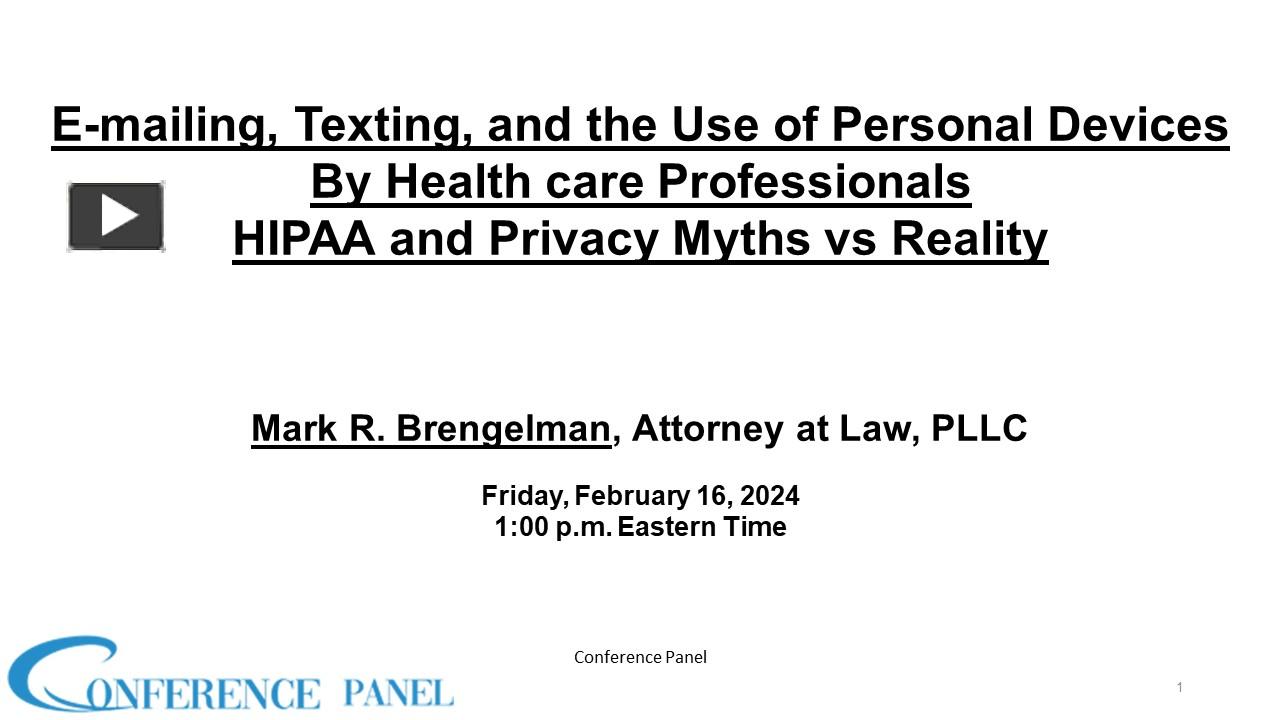 HIPAA Myths vs. Reality: A Guide to Safe Communication Practices in ...