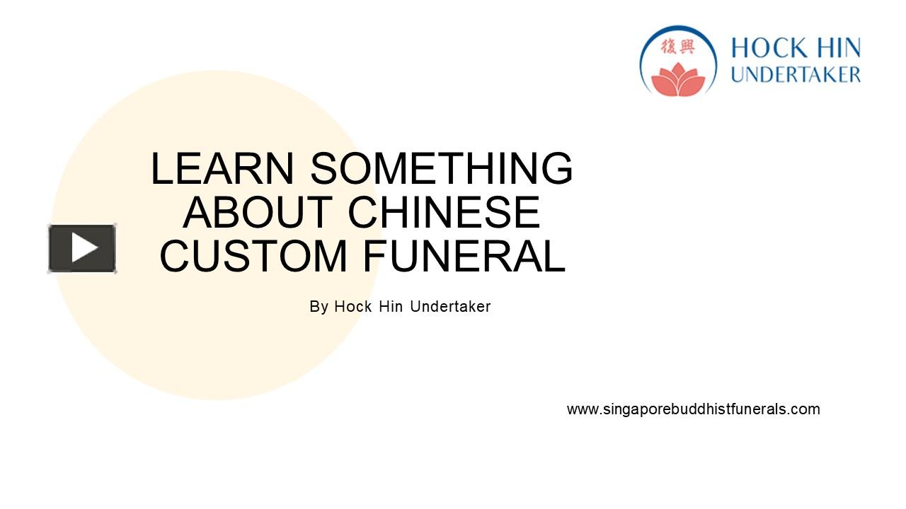 PPT – Learn Something About The Chinese Custom Funeral PowerPoint ...