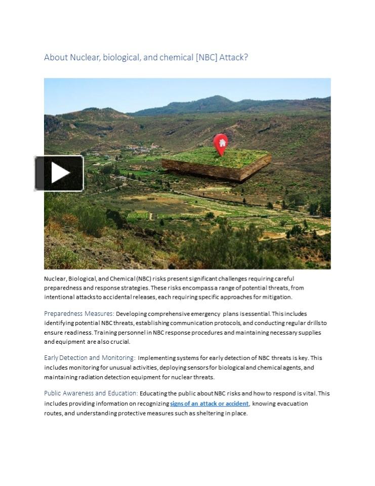 PPT – About Nuclear, biological, and chemical [NBC] Attack? PowerPoint ...