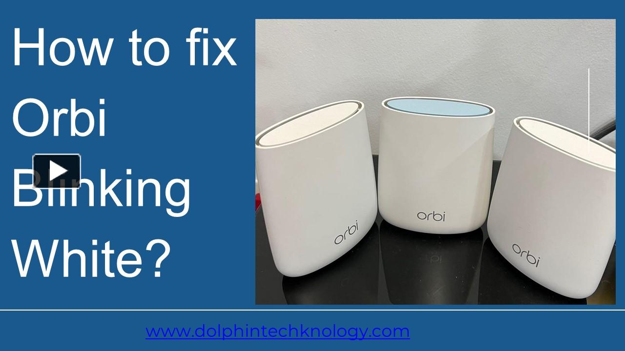 Netgear Orbi Color Codes: Instant Guide presentation | free to download