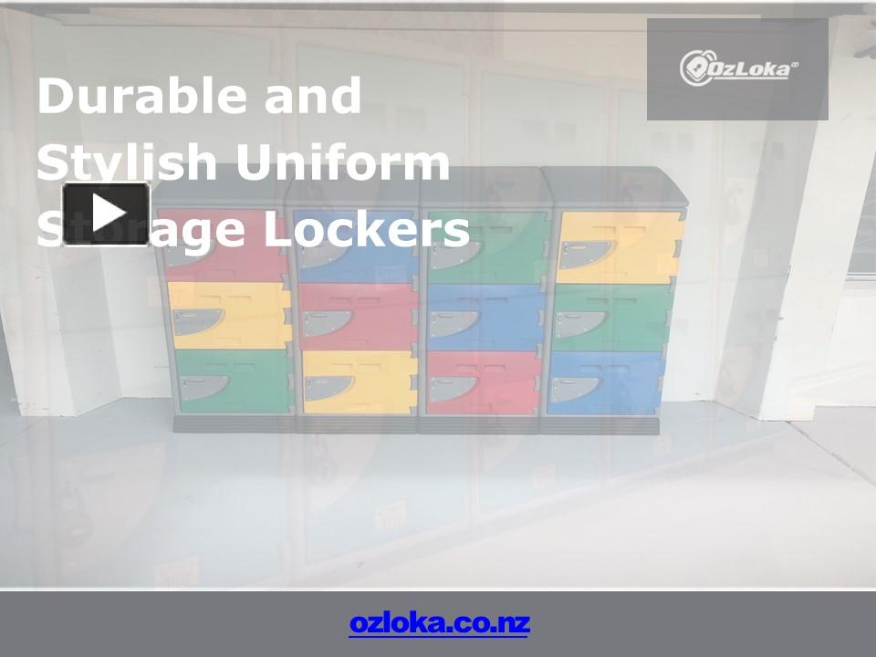 PPT – Durable and Stylish Uniform Storage Lockers PowerPoint ...