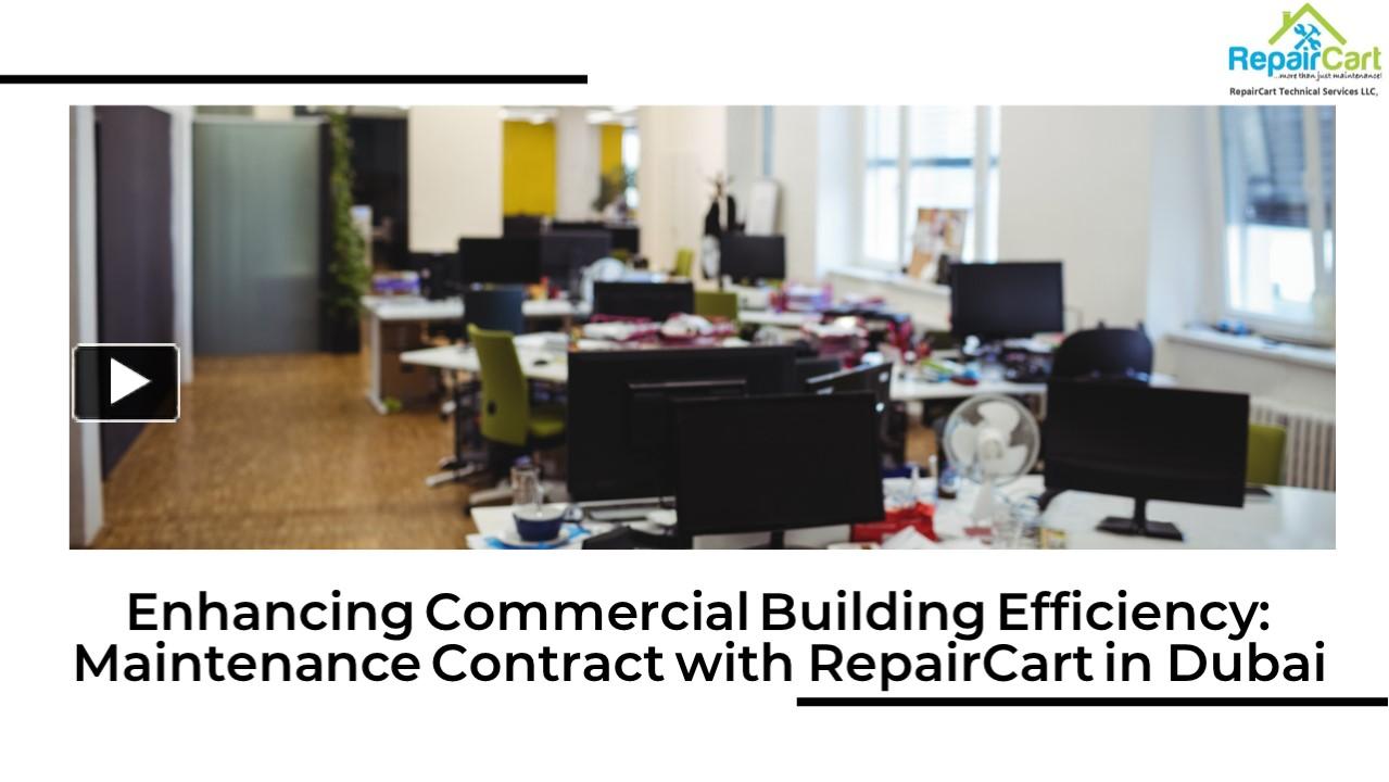 PPT – Commercial Building Maintenance Services In Dubai PowerPoint ...