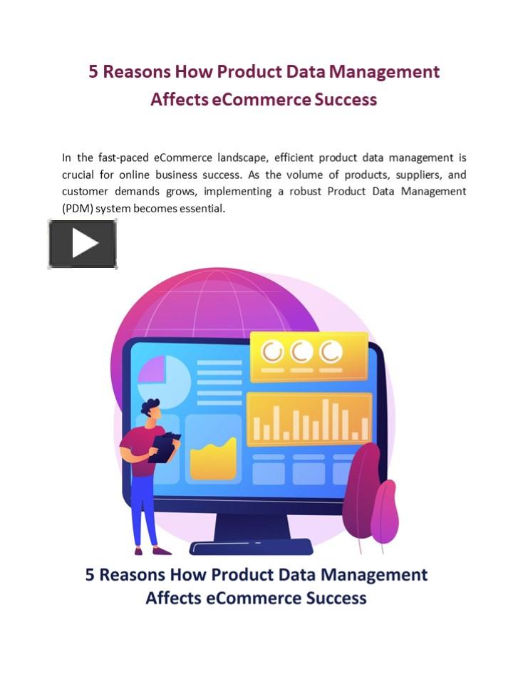 PPT – 5 Reasons How Product Data Management Affects eCommerce Success ...