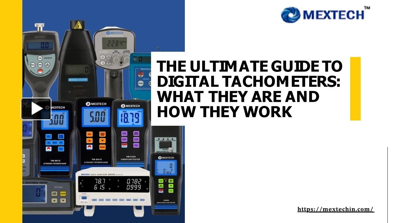 The Ultimate Guide to Digital Tachometers: What They Are and How They ...