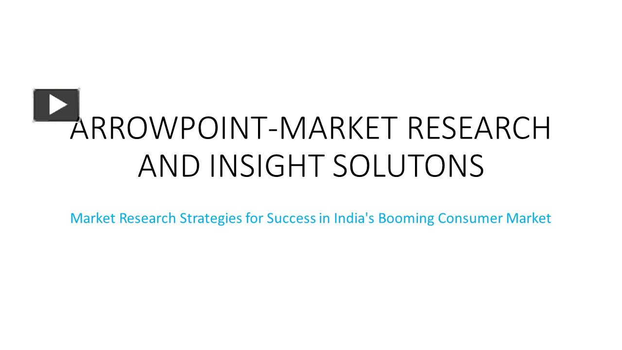 Market Research Strategies for Success in India's Booming Consumer ...