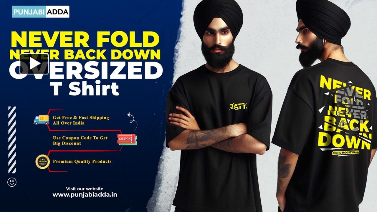 Courage Amplified Never Fold Never Back Down Oversized T Shirt ...