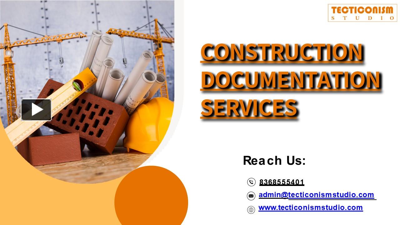 PPT – Construction Documentation Services PowerPoint presentation ...