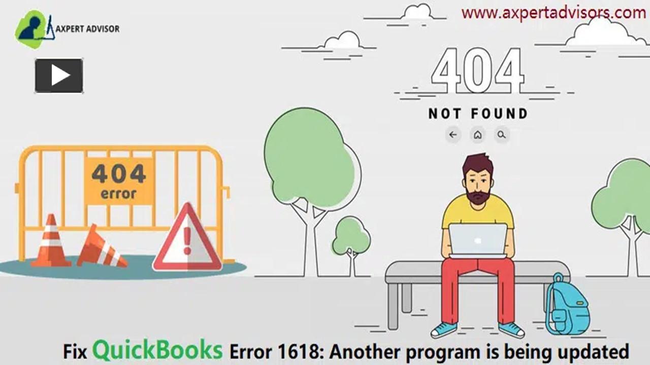 PPT – Fix QuickBooks Error 1618: Another program is being updated ...