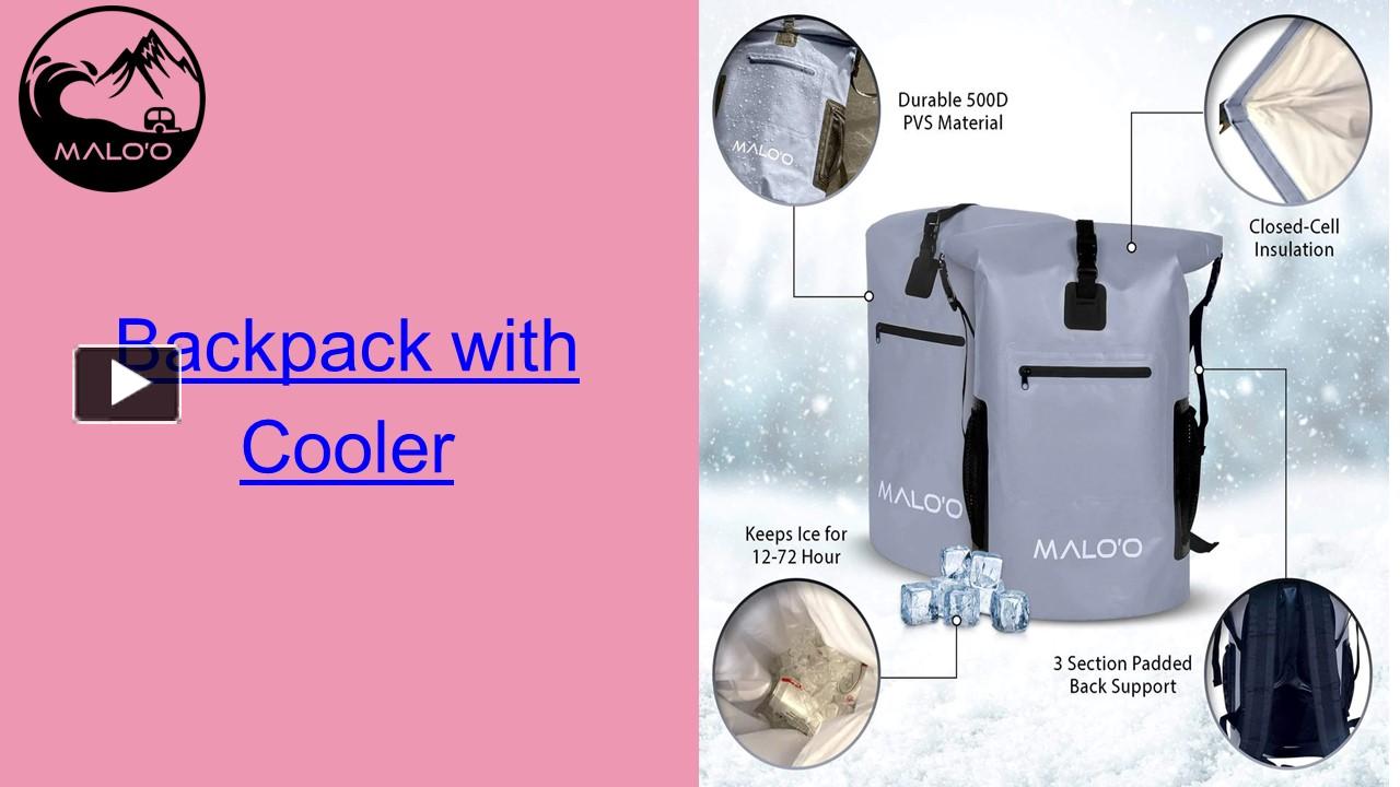 PPT – Best Backpack Cooler by Maloo Racks PowerPoint presentation ...