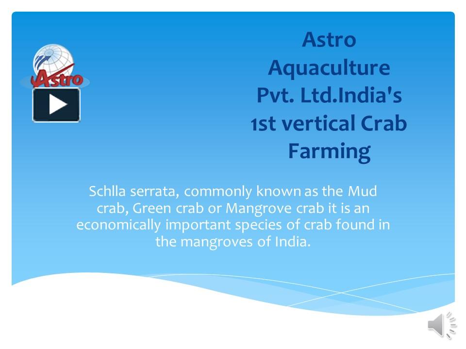 PPT – Crab farming PowerPoint presentation | free to download - id ...