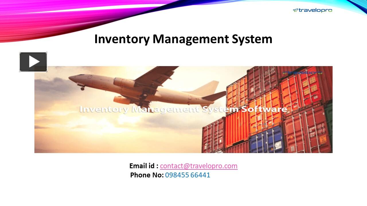 Inventory Management System presentation | free to download