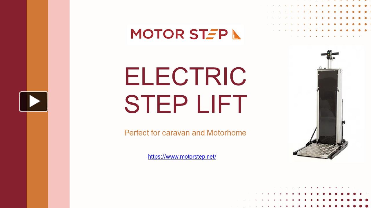 Electric Step Lift for Caravan and Motorhome presentation | free to ...