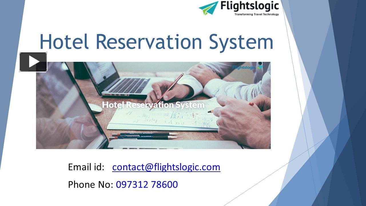 PPT – Hotel Reservation System PowerPoint presentation | free to ...