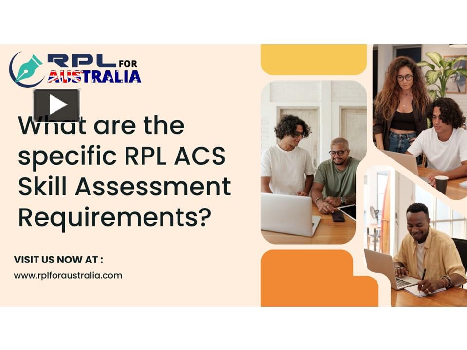 PPT – What are the specific RPL ACS Skill Assessment Requirements ...