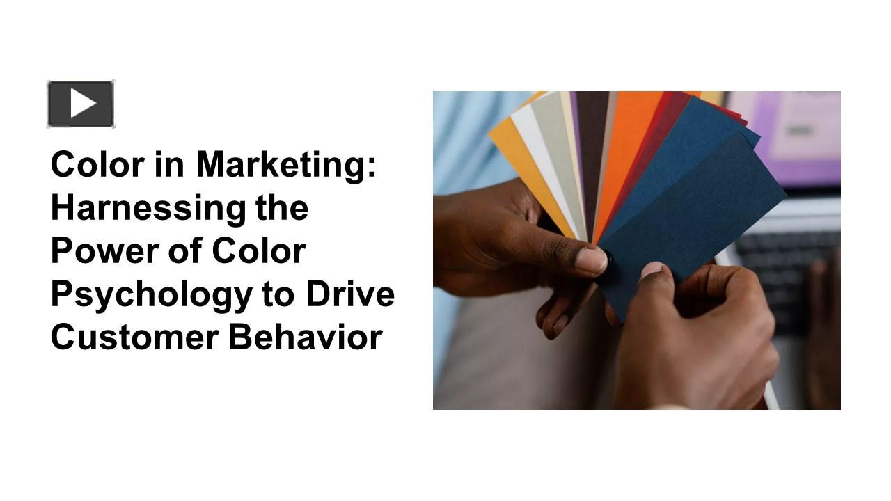 Color in Marketing: Harnessing the Power of Color Psychology to Drive ...