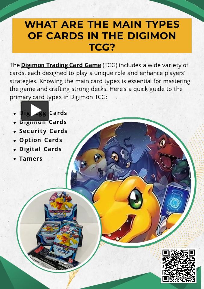 PPT – What Are The Main Types Of Cards In The Digimon TCG? PowerPoint ...