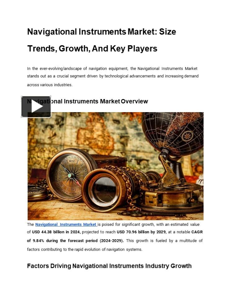 PPT – Navigational Instruments Market: Size Trends, Growth, And Key ...