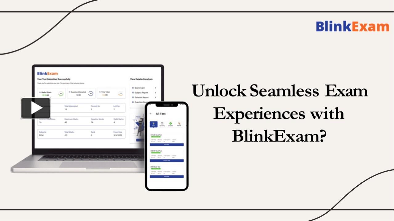 PPT – Online Examination System: Turn Test Challenges into Triumphs ...