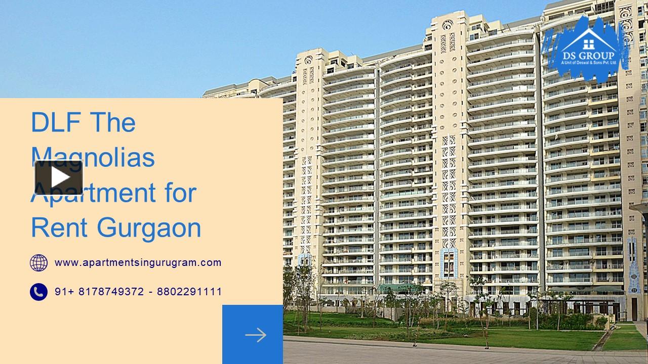 PPT – Rent DLF The Magnolias Apartment in Gurugram | DLF The Magnolias ...
