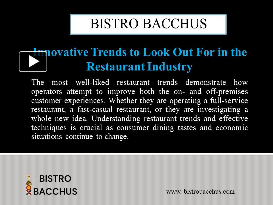 PPT – Wine bar - BISTRO BACCHUS (1) PowerPoint presentation | free to ...