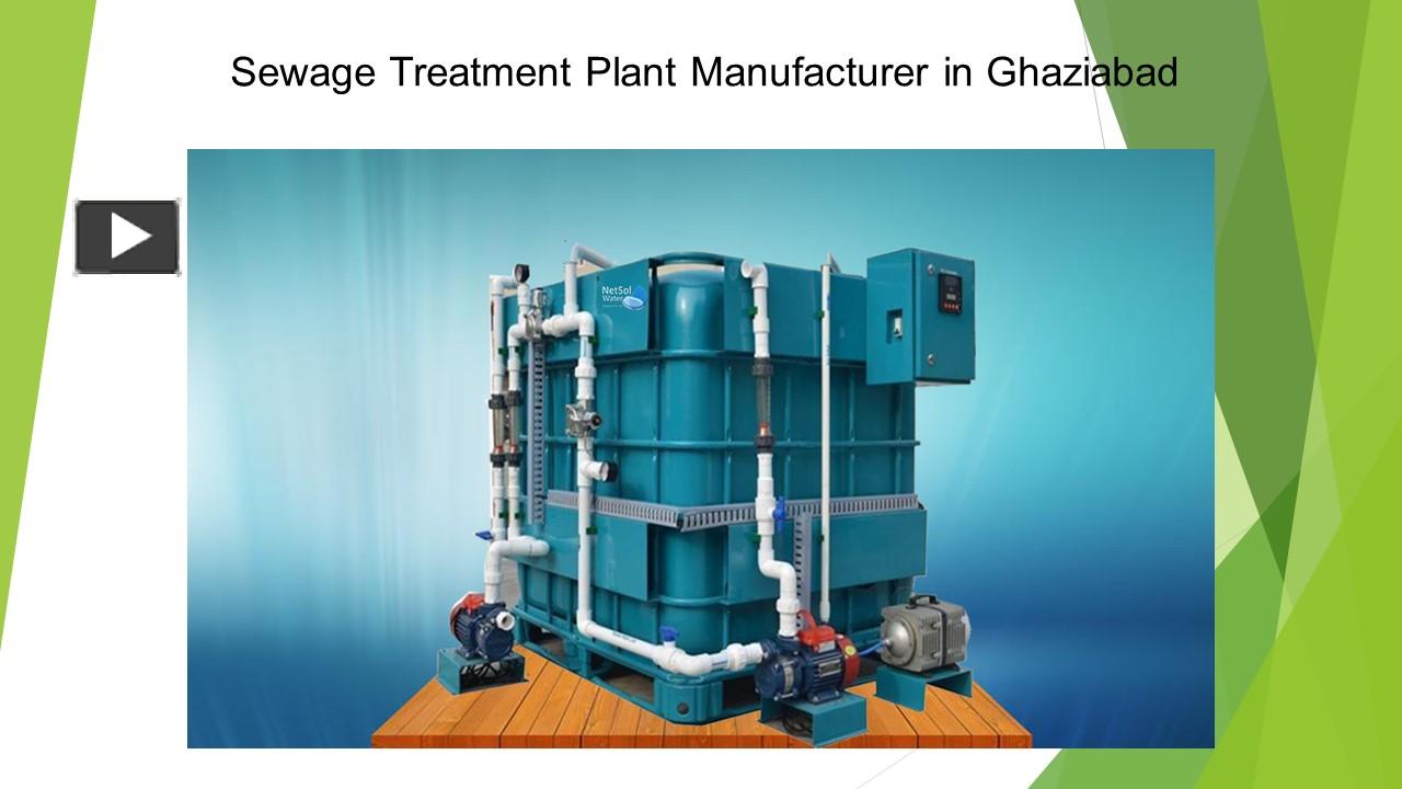 PPT – Sewage Treatment Plant Manufacturer in Ghaziabad PowerPoint ...