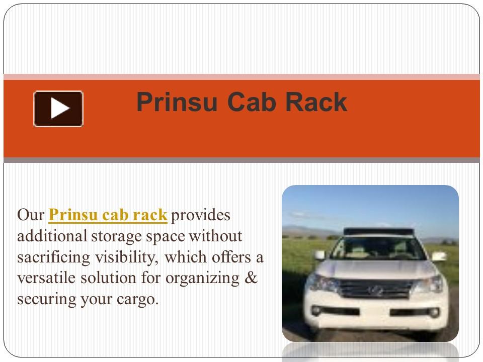 PPT – Prinsu Cab Rack PowerPoint presentation | free to download - id ...