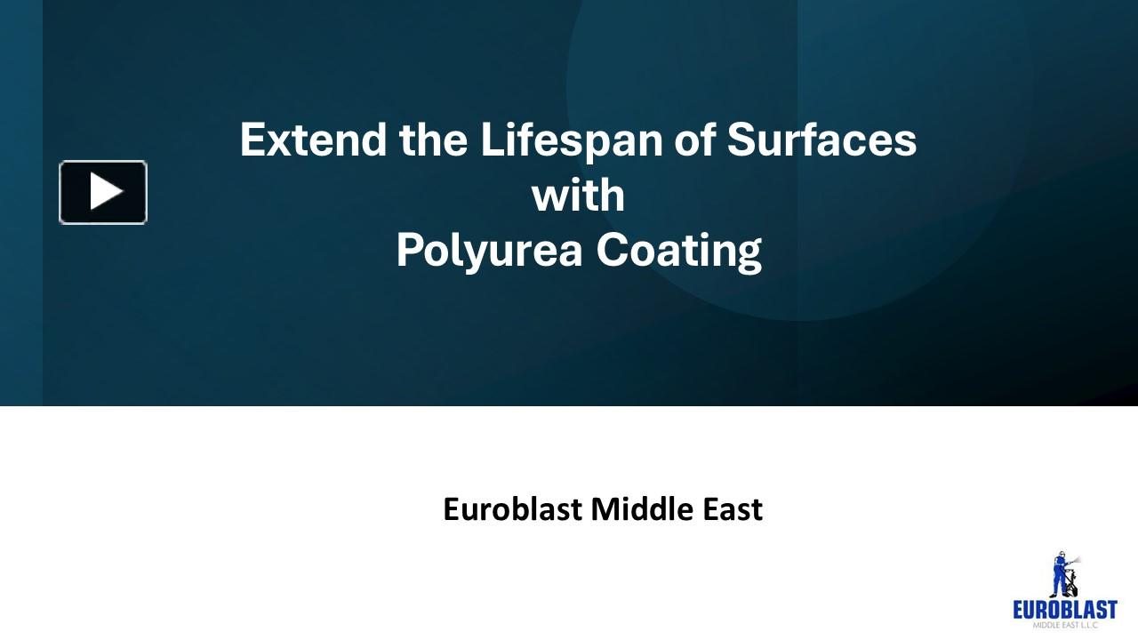 Extend Life Span of Surfaces with Polyurea Coating presentation | free ...