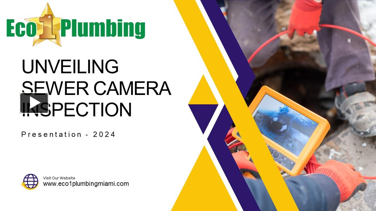 Unveiling Sewer Camera Inspection presentation | free to download