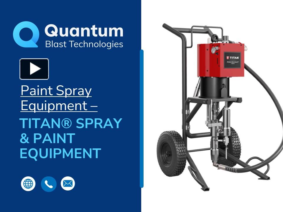 Paint Spray Equipment – Titan® Spray & Paint Equipment presentation ...