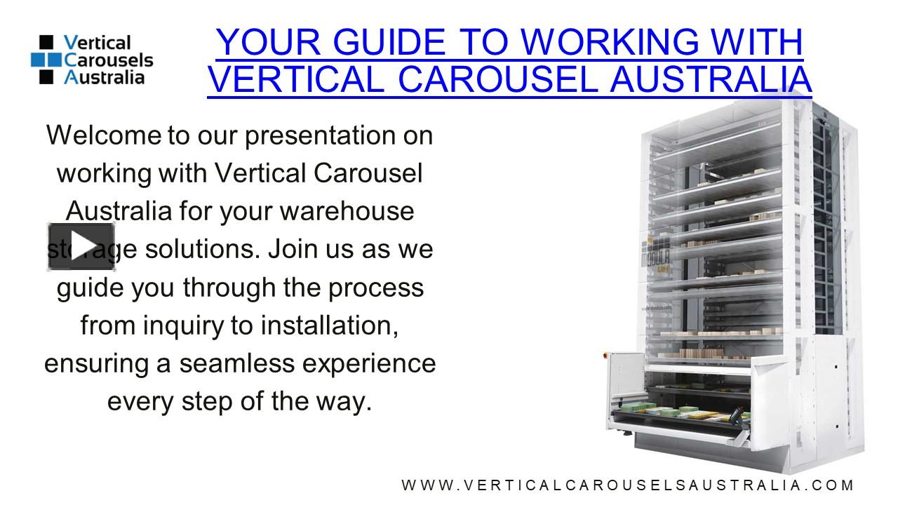 PPT – Your Guide to Working with Vertical Carousel Australia PowerPoint ...