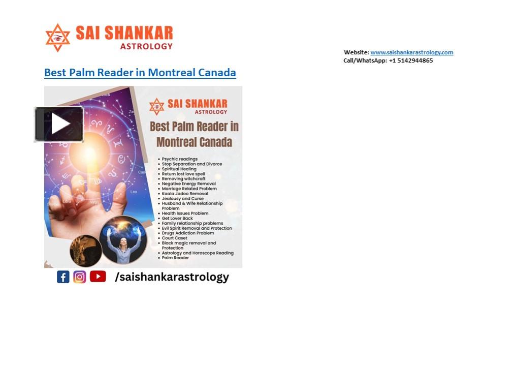 PPT – Best Palm Reader in Montreal Canada United states PowerPoint ...