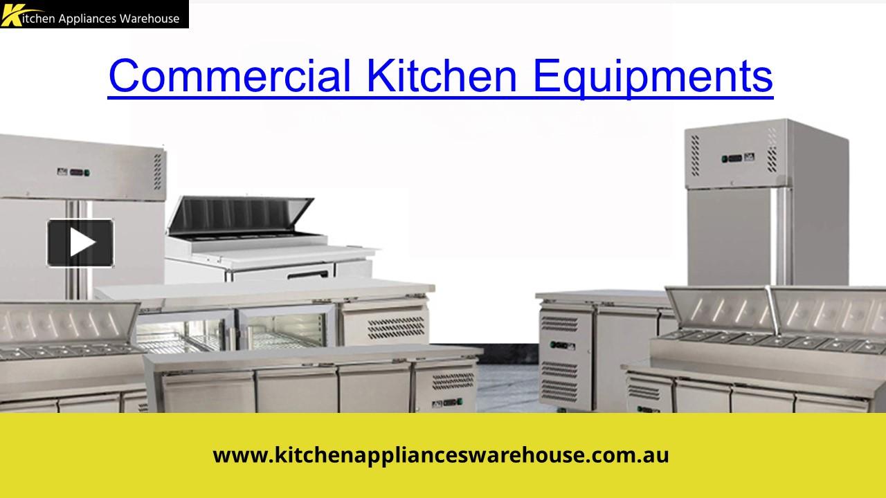 PPT – Maximize Efficiency and Productivity with Commercial Kitchen ...