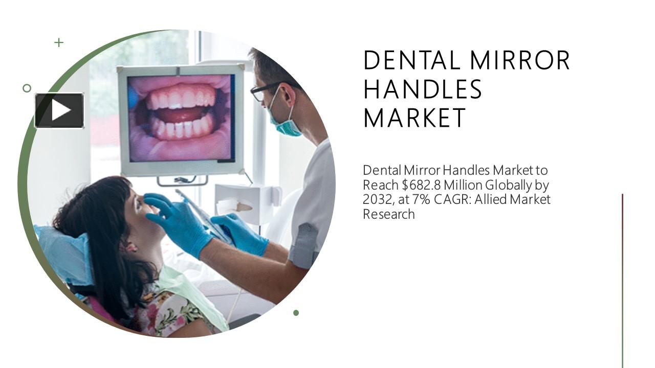 Dental mirror handles market presentation | free to download