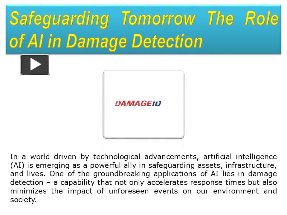 PPT – Ai damage detection PowerPoint presentation | free to download ...