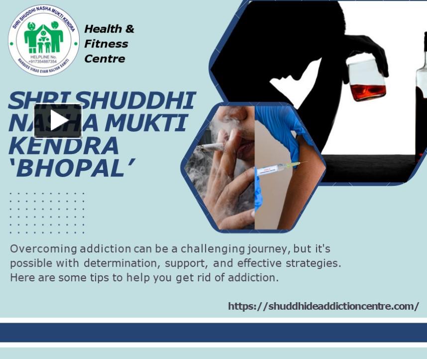 Tips to get rid out of addiction presentation | free to download