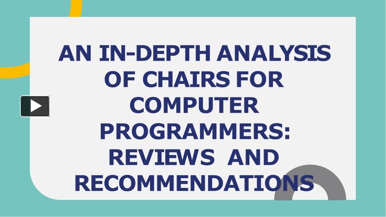 PPT – Depth-analysis-of-chairs-for-computer-programmers-reviews-and ...