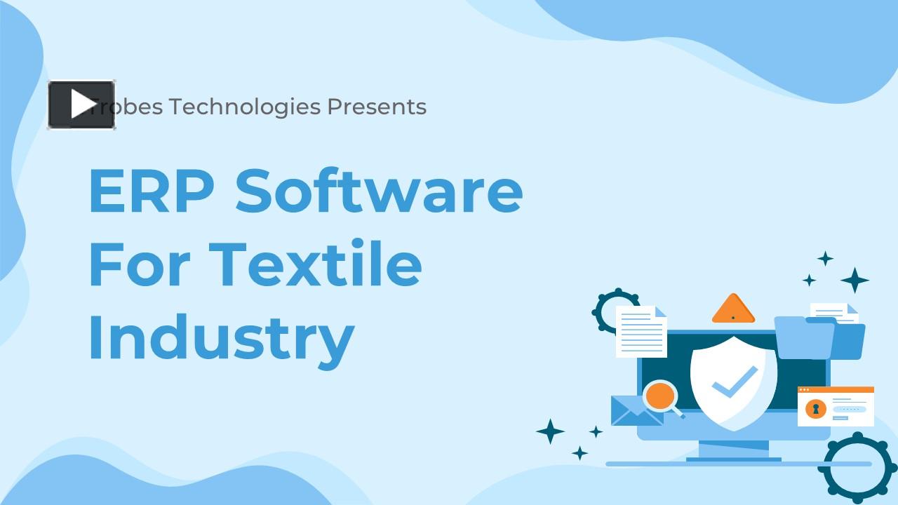 PPT – ERP Software For The Textile Industry (1) PowerPoint presentation ...