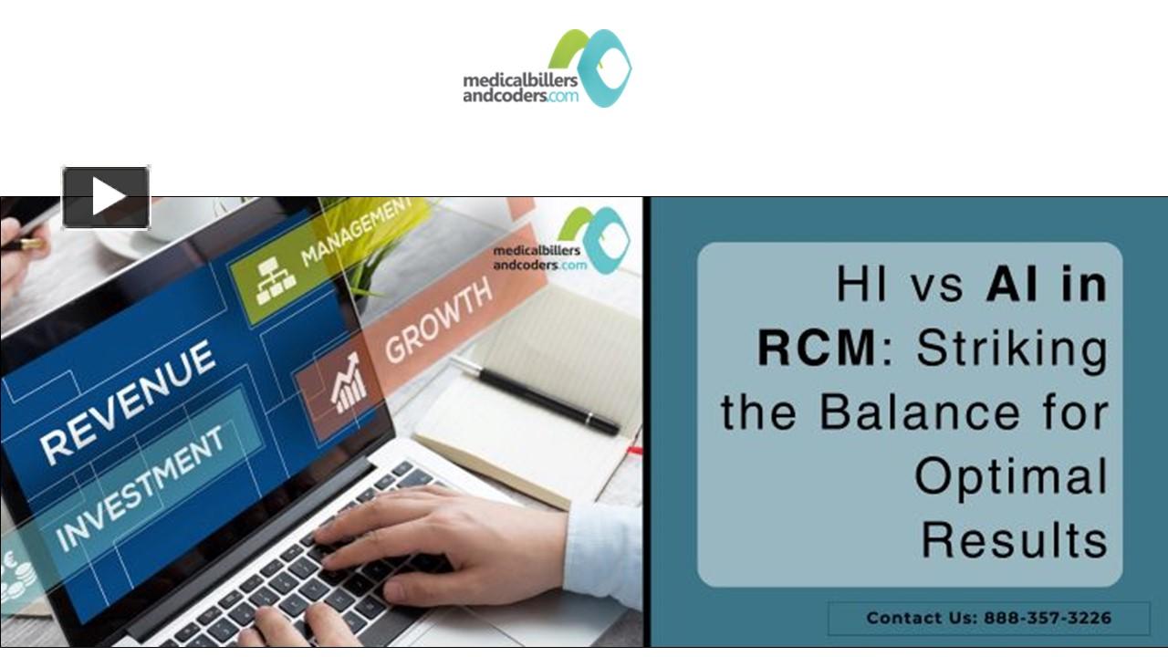 HI vs AI in RCM: Striking the Balance for Optimal Results presentation ...