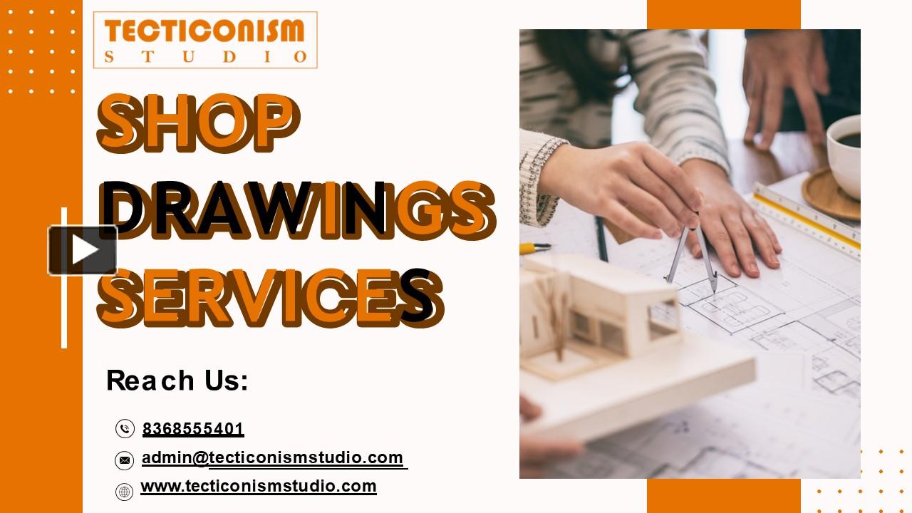 Shop Drawings Services presentation | free to download