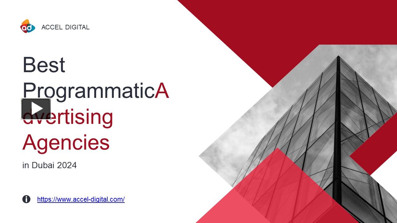 PPT – Best Programmatic Advertising Agencies in Dubai 2024 PowerPoint ...