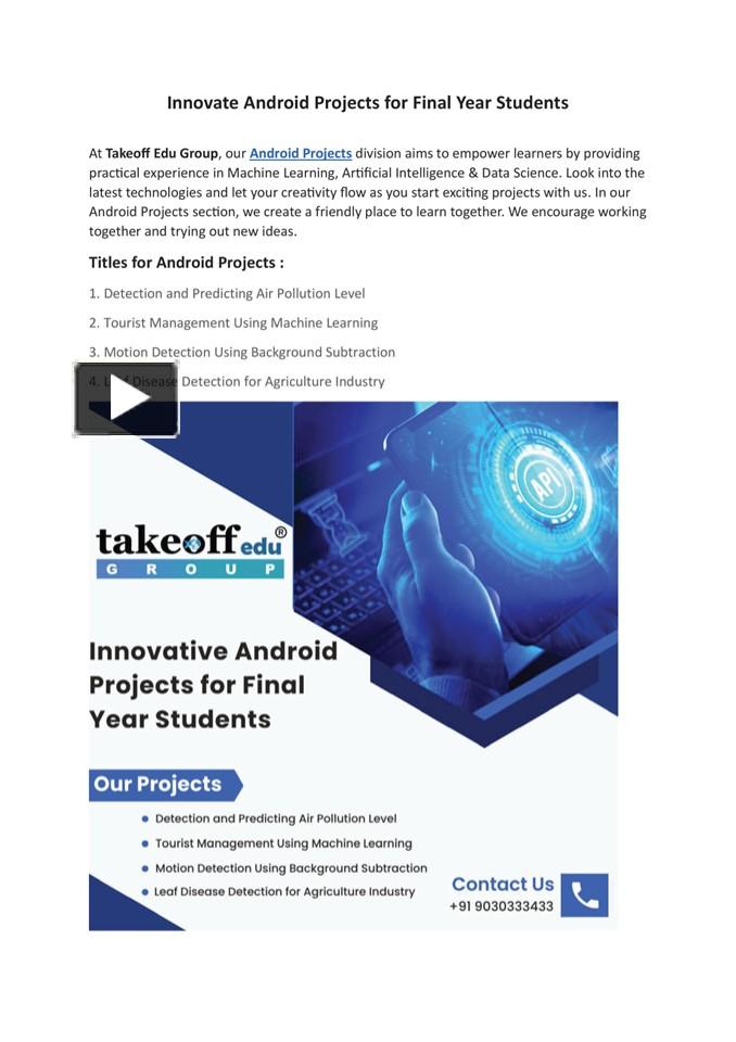 PPT – Innovate Android Projects for Final Year Students PowerPoint ...