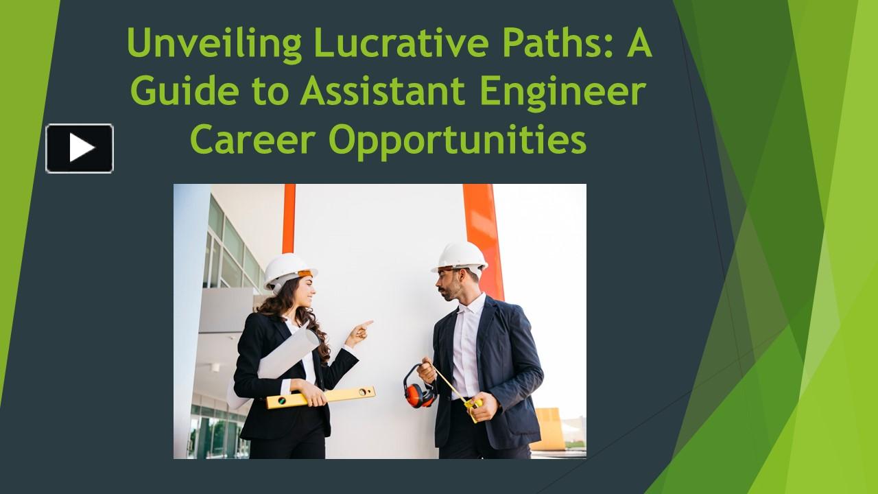 PPT – Unveiling Lucrative Paths: A Guide to Assistant Engineer Career ...
