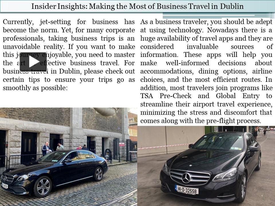 PPT – Insider Insights: Making the Most of Business Travel in Dublin ...