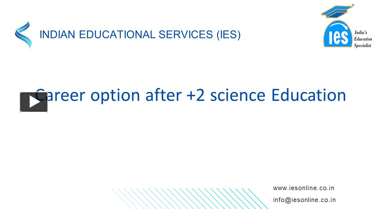 PPT – Career option +2 science education PowerPoint presentation | free ...